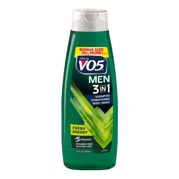VO5 Men 3-In-1 Fresh Energy, 15 fl oz.