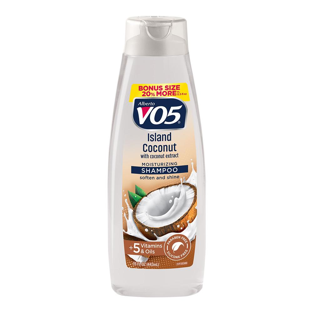 VO5 Island Coconut Moisturizing Shampoo, 15 fl oz