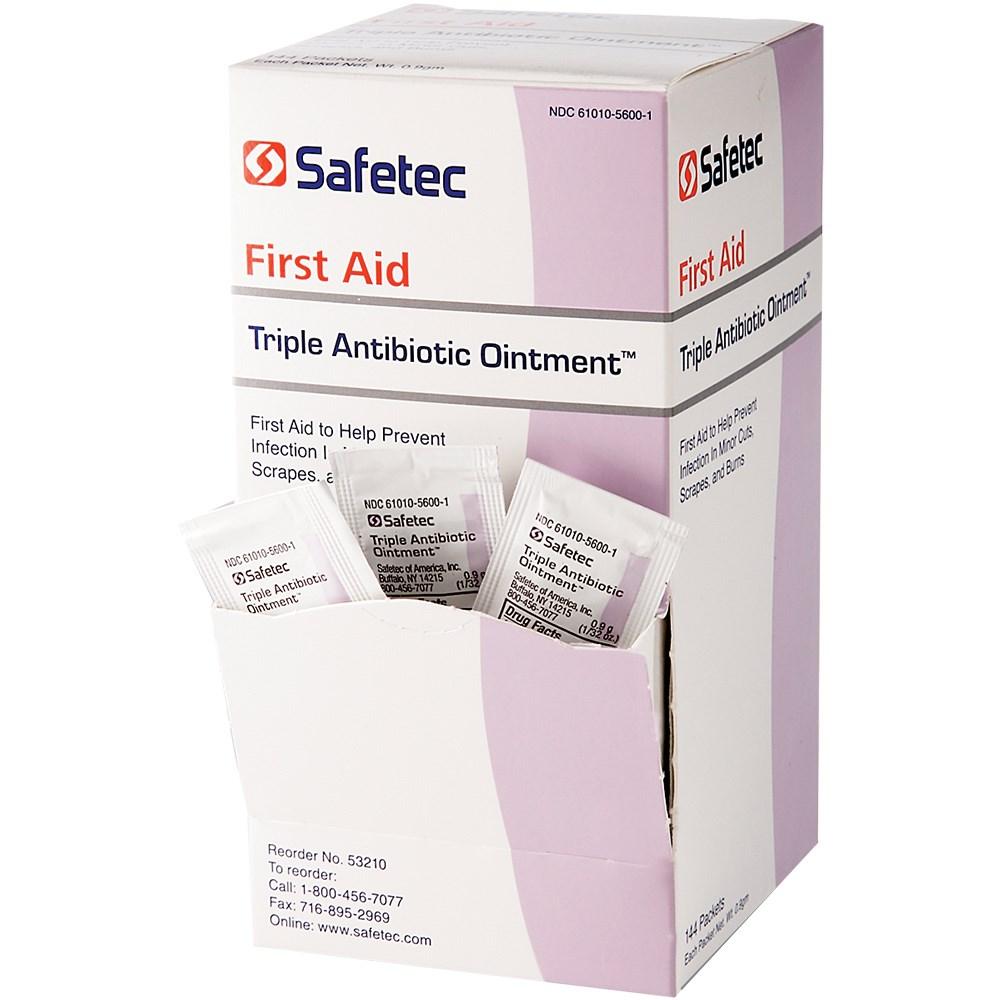 Safetec Triple Antibiotic Ointment Packet