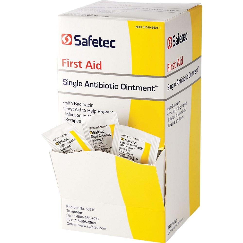Safetec Antibiotic Ointment, Single-Use Packet