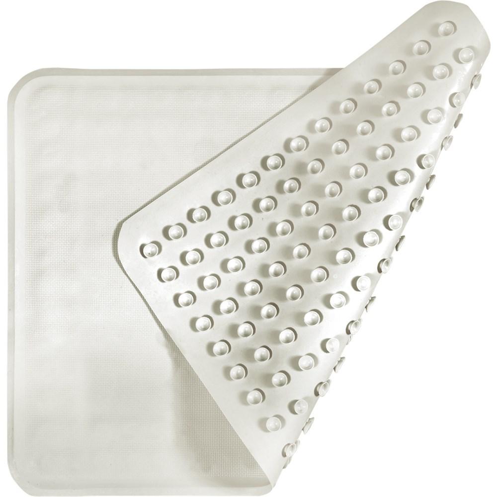 Suction-Backed Shower and Tub Safety Mats, Clear