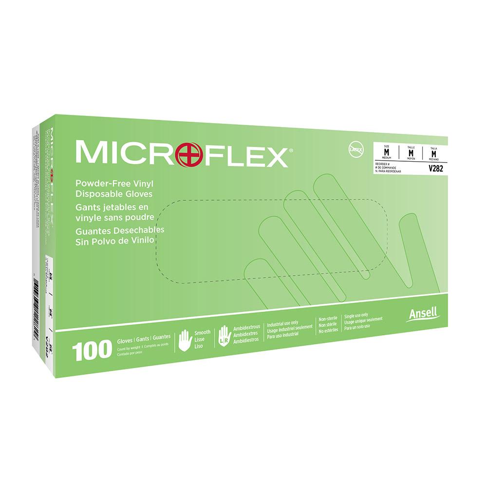 MICROFLEX Powder-Free Vinyl Gloves