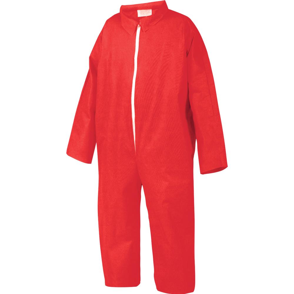 Disposable Coverall, Red